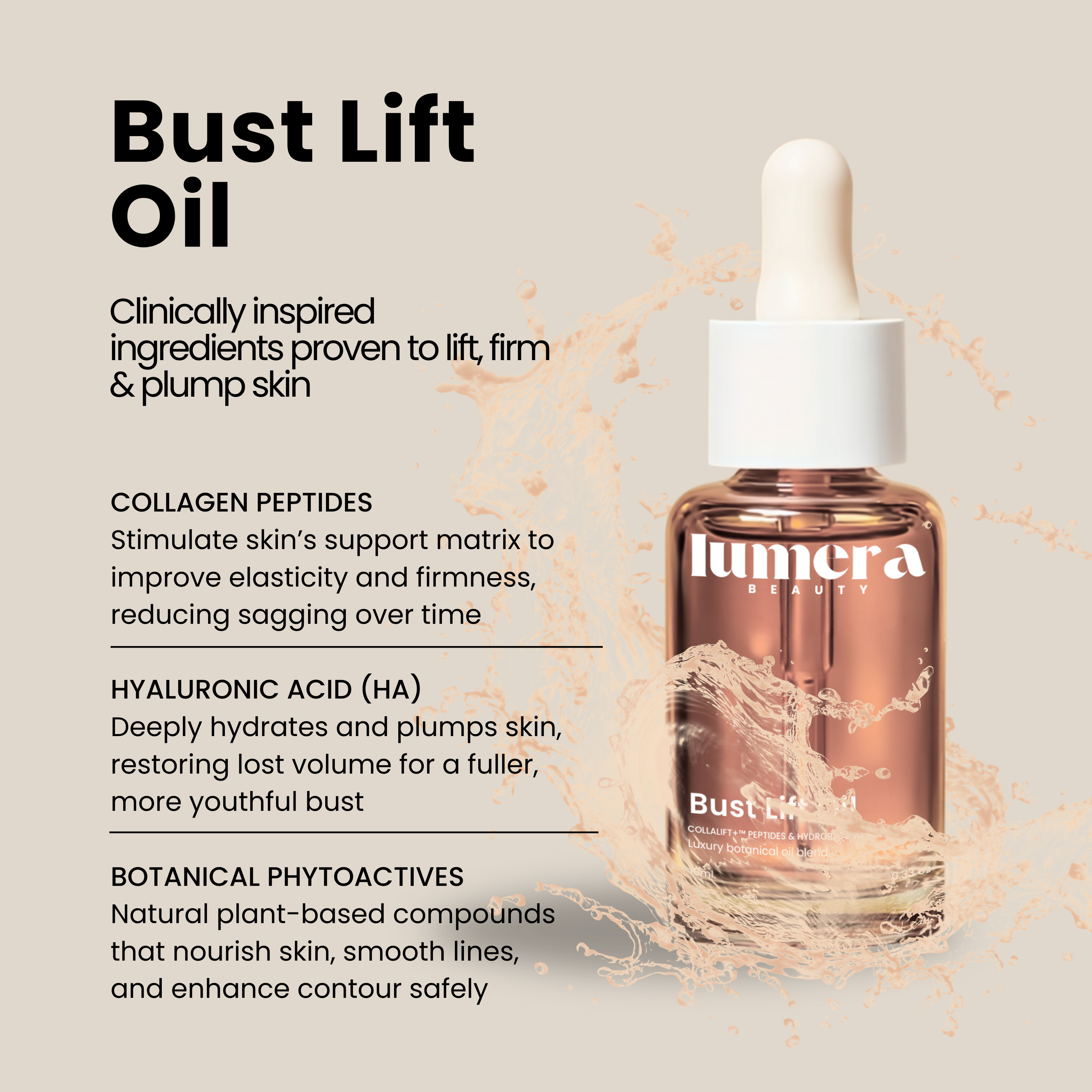 Lumera’s Bust Lift Oil – LUMERA